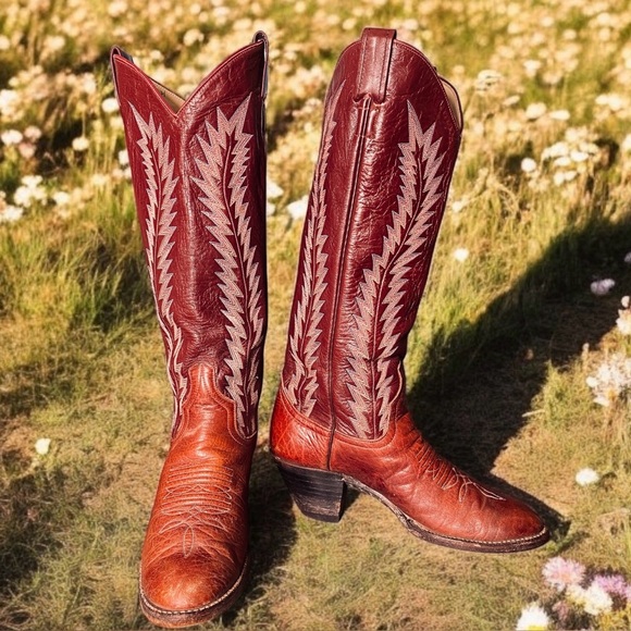 Larry Mahan | Shoes | Vintage Larry Mahan Cowboy Boots | Poshmark